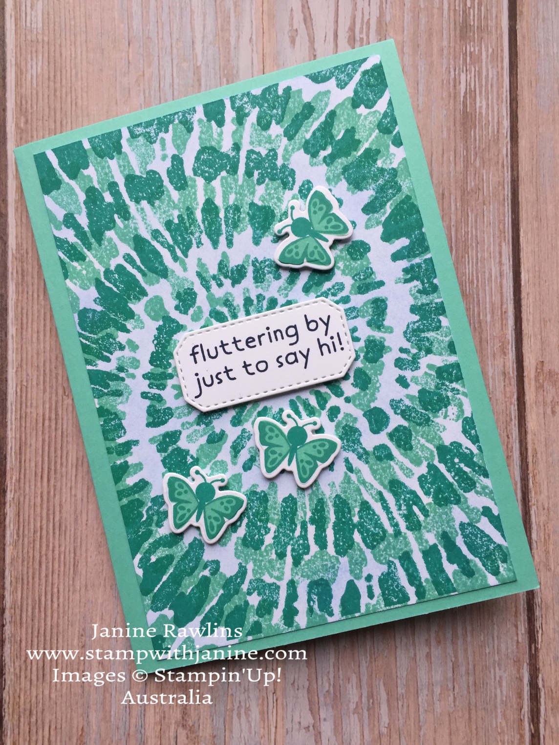 What you Need to Know when using Stampin'Up! Spiral Dye - Janine ...