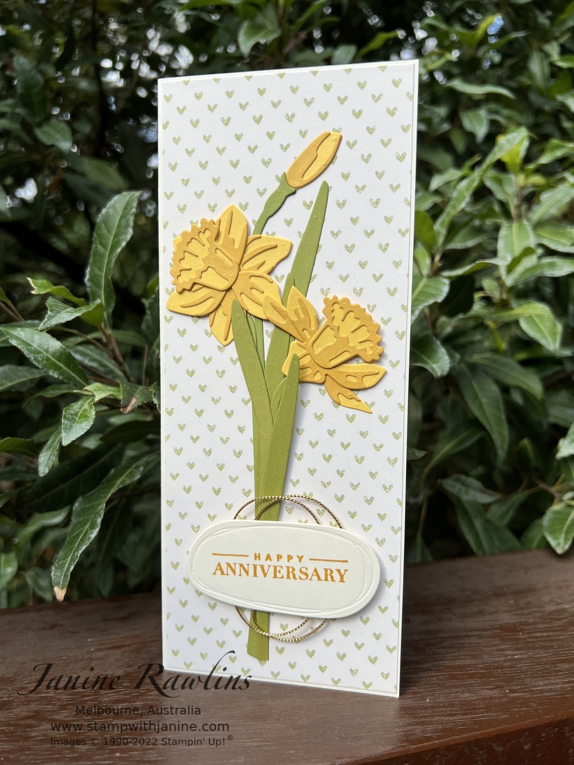 How to Assemble Daffodil Dies - Janine Rawlins, CreateWithJanine.com