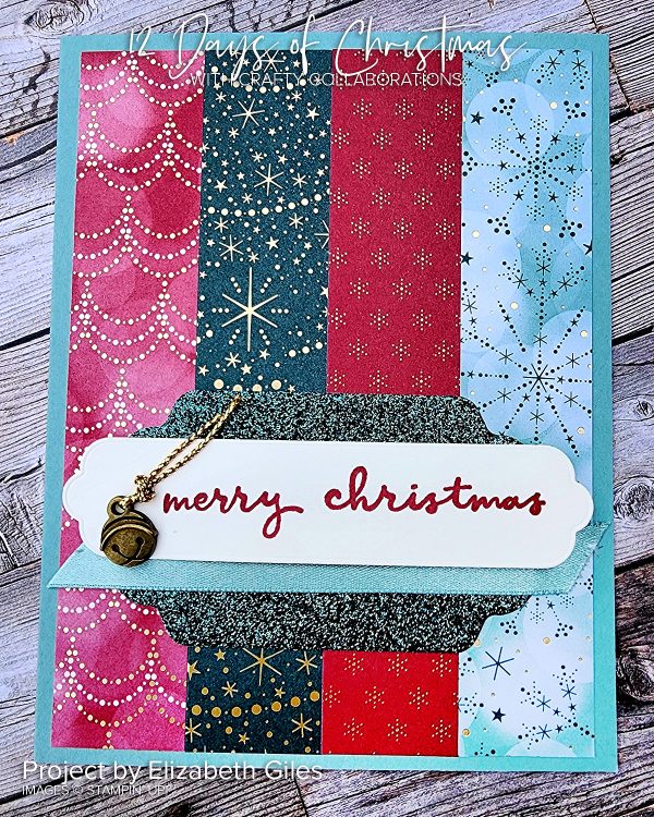 Easy Glitz Glimmer Card – 12 Days of Christmas